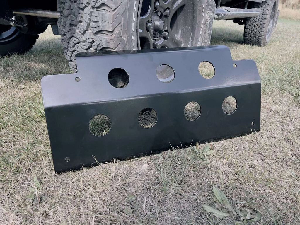 Land Rover Defender Steering Guard - Heavy-Duty Steel, Powder Coated ...